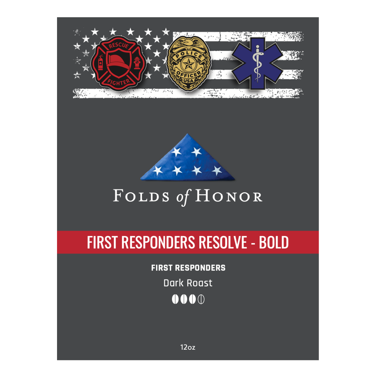 First Responders Resolve - Bold – Maps Coffee & Chocolate